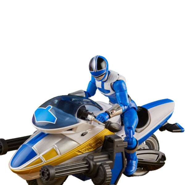 Power Rangers Lightning Collection Time Force Blue Ranger & Vector ...